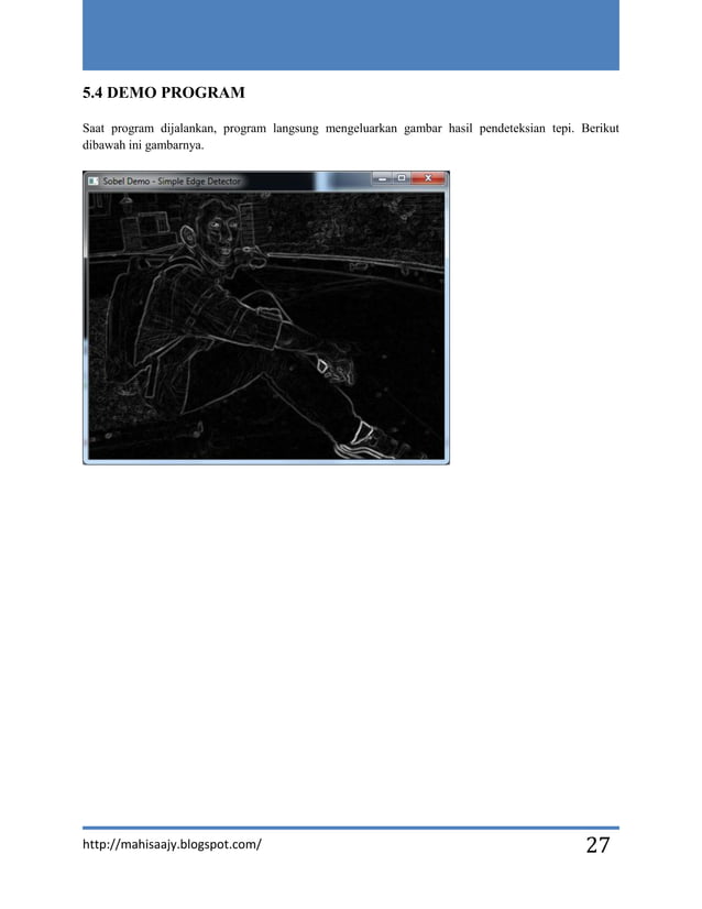 Membuat aplikasi pengolahan citra dengan open cv | PDF