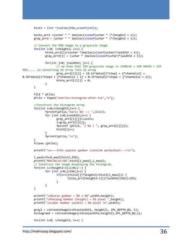 Membuat aplikasi pengolahan citra dengan open cv | PDF