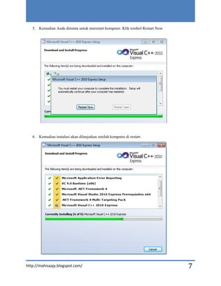 Membuat aplikasi pengolahan citra dengan open cv | PDF