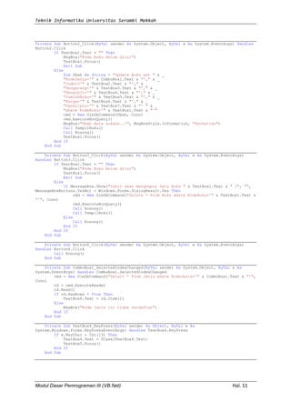 Membuat aplikasi penjualan buku sederhana | PDF | Databases | Computer ...