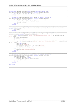 Membuat aplikasi penjualan buku sederhana | PDF | Databases | Computer ...