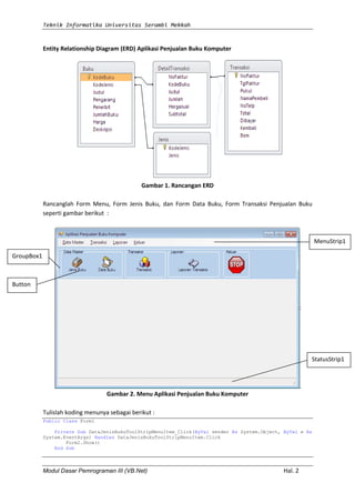 Membuat aplikasi penjualan buku sederhana | PDF | Databases | Computer Software and Applications
