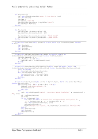Membuat aplikasi penjualan buku sederhana | PDF | Databases | Computer Software and Applications