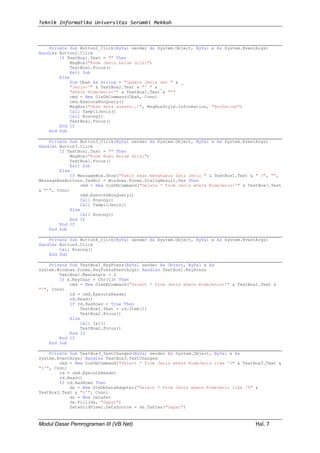 Membuat aplikasi penjualan buku sederhana | PDF | Databases | Computer ...