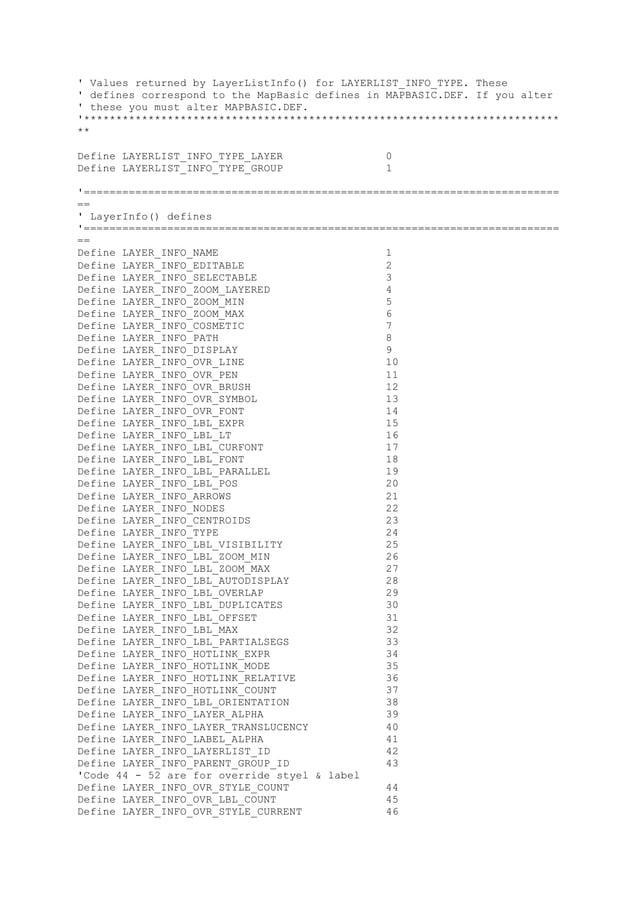 Membuat applikasi gis mapbasic | DOCX | Computer Software and Applications | Computing