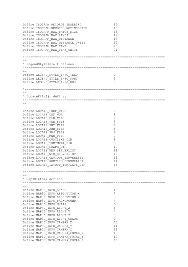 Membuat applikasi gis mapbasic | DOCX | Computer Software and Applications | Computing