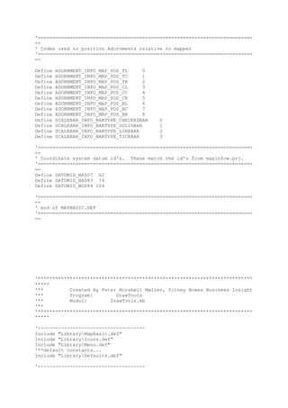 Membuat applikasi gis mapbasic | DOCX