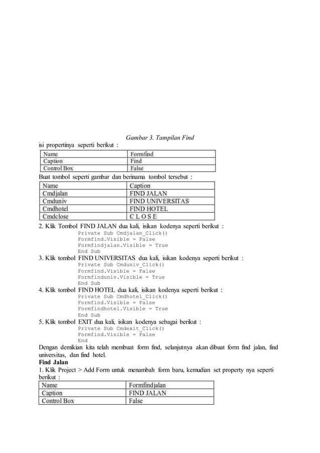 Membuat applikasi gis mapbasic | DOCX | Computer Software and Applications | Computing