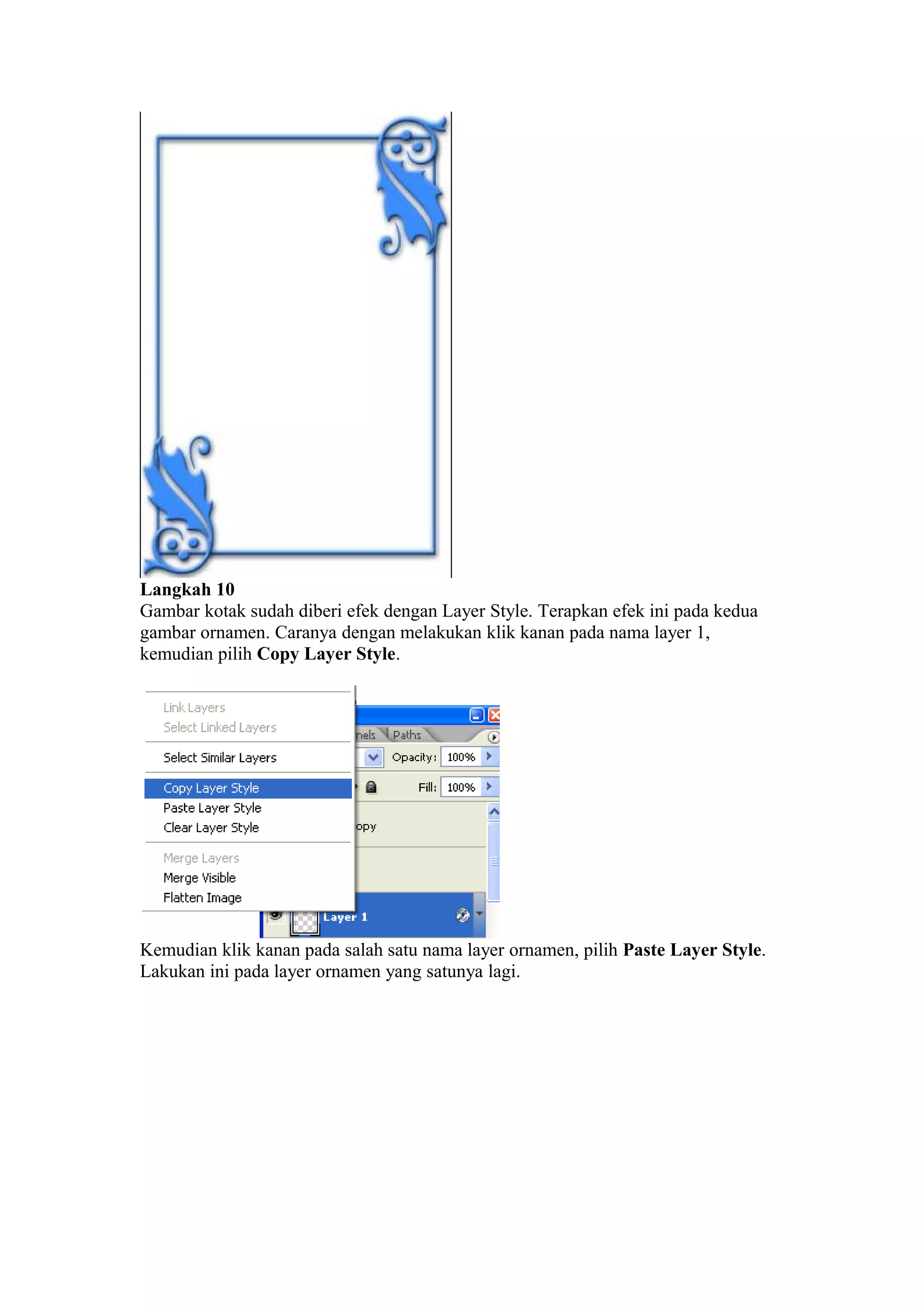 Membuat bingkai foto variasi 2 | PDF