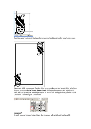 Membuat bingkai foto variasi 2 | PDF