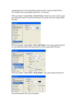 Membuat bingkai foto variasi 2 | PDF