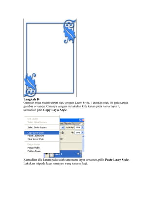 Membuat bingkai foto variasi 2 | PDF