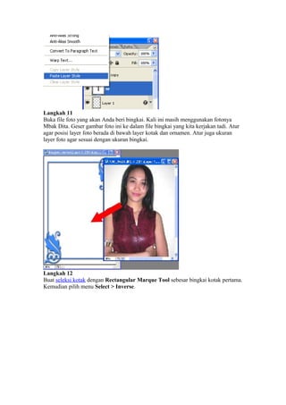 Membuat bingkai foto variasi 2 | PDF