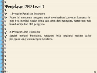 Membuat buku tamu dengan php | PPTX