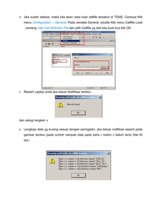 Membuat cellfile | PDF