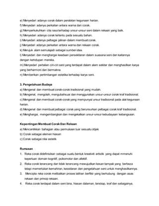 Membuat corak dan rekaan | DOCX