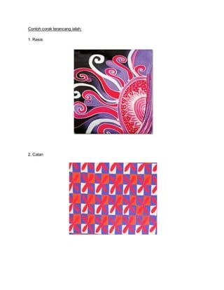 Membuat corak dan rekaan | DOCX