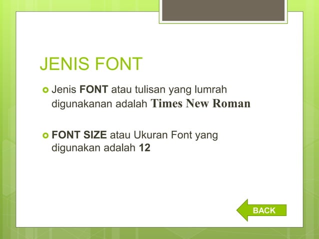 Membuat Daftar Isi Yang Rapi | PPT