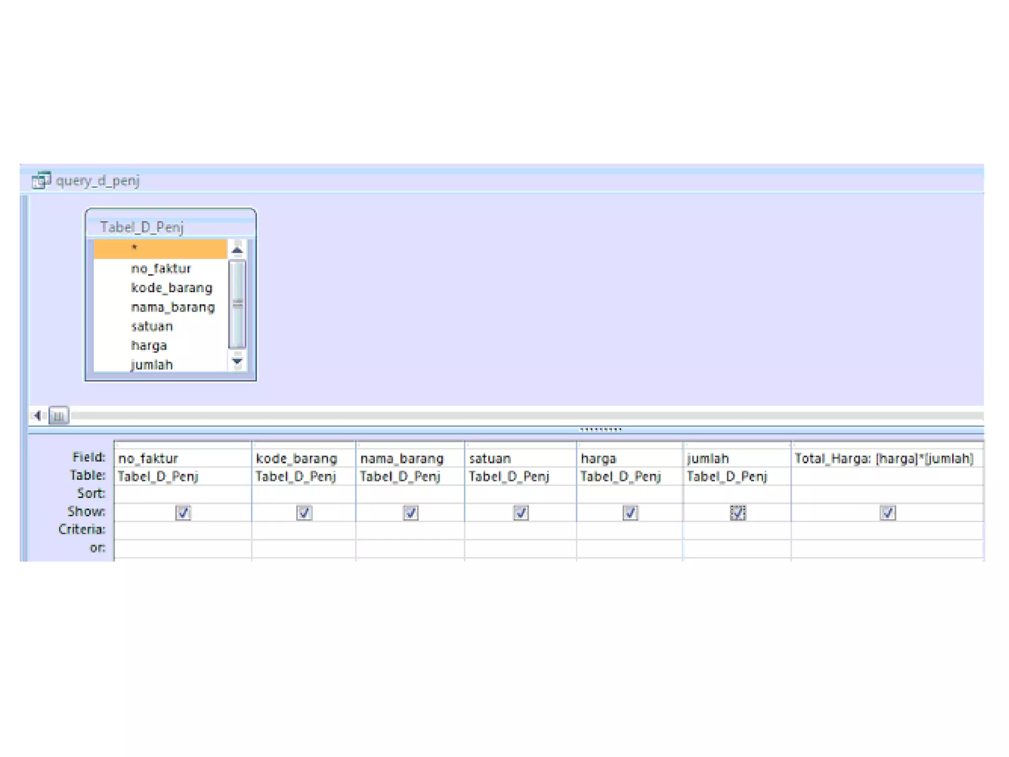 Membuat database sederhana dengan ms.access 2007 | PPTX