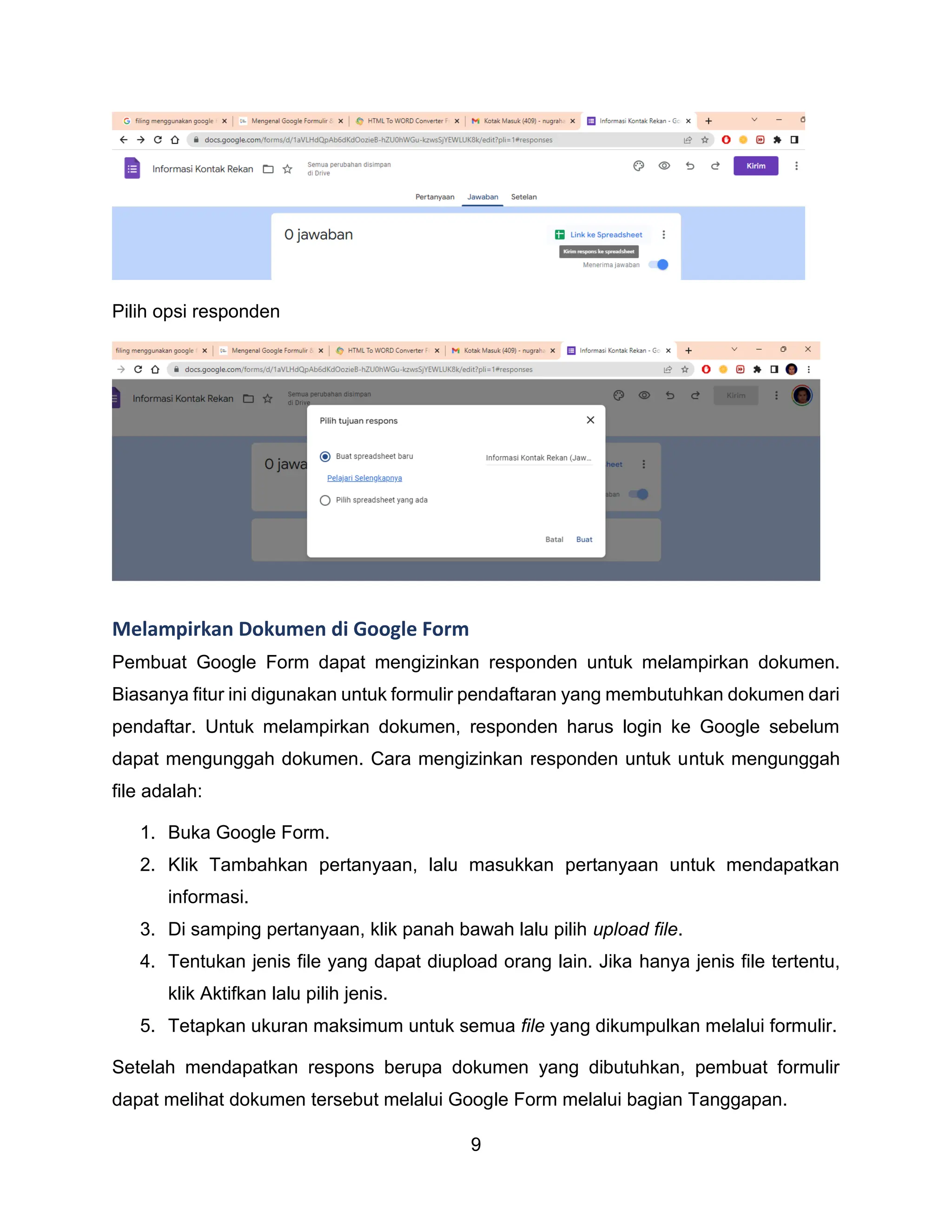 Membuat data Spreedsheet dengan aplikasi googlesheet dan google form.pdf