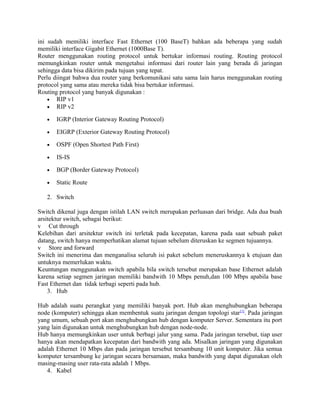 desain jaringan berbasis luas | DOC