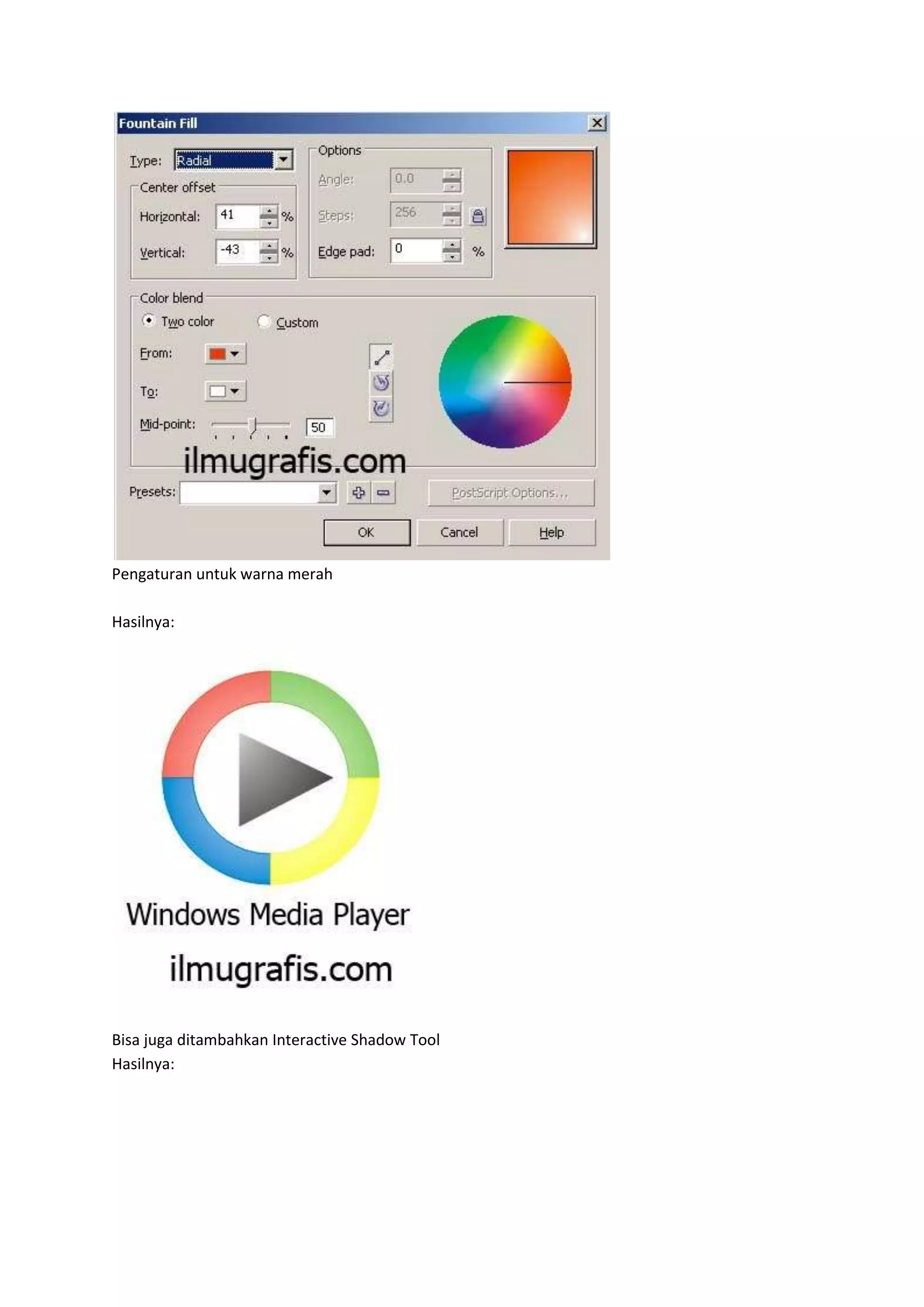 Membuat disain logo windows media player | PDF
