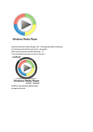 Membuat disain logo windows media player | PDF