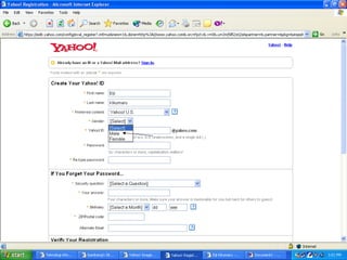 Email dari Yahoo mail | PPT