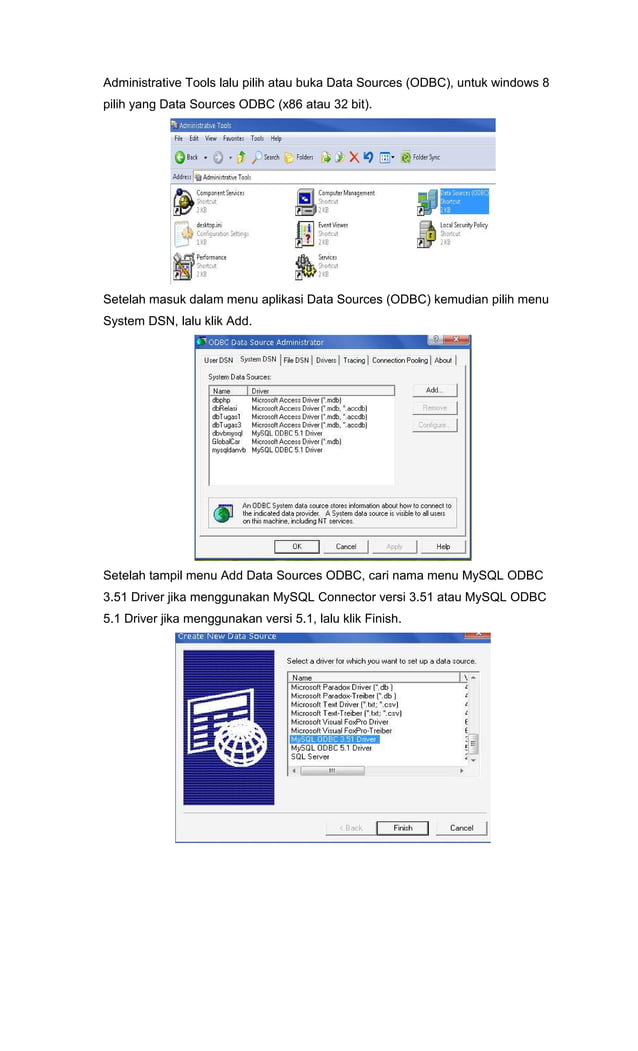 Membuat Form basis data dengan Microsoft Access | PDF