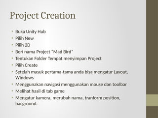 Membuat game 2D sederhana | PPT