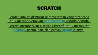 CARA MEMBUAT GAME MENGGUNAKAN SCRATCH.pptx