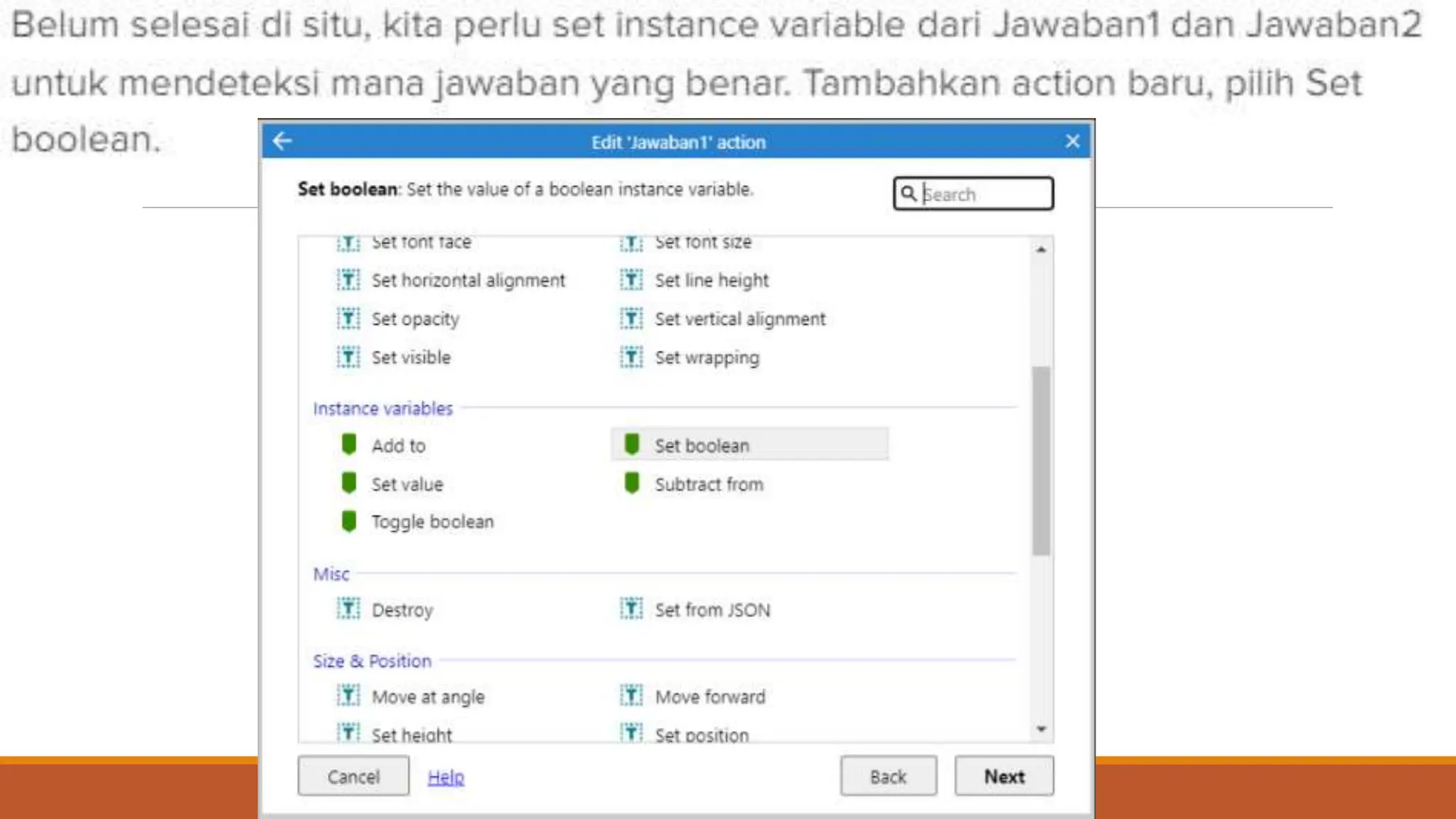 Membuat Game Tebak Angka menggunakan Construct 2 | PPTX