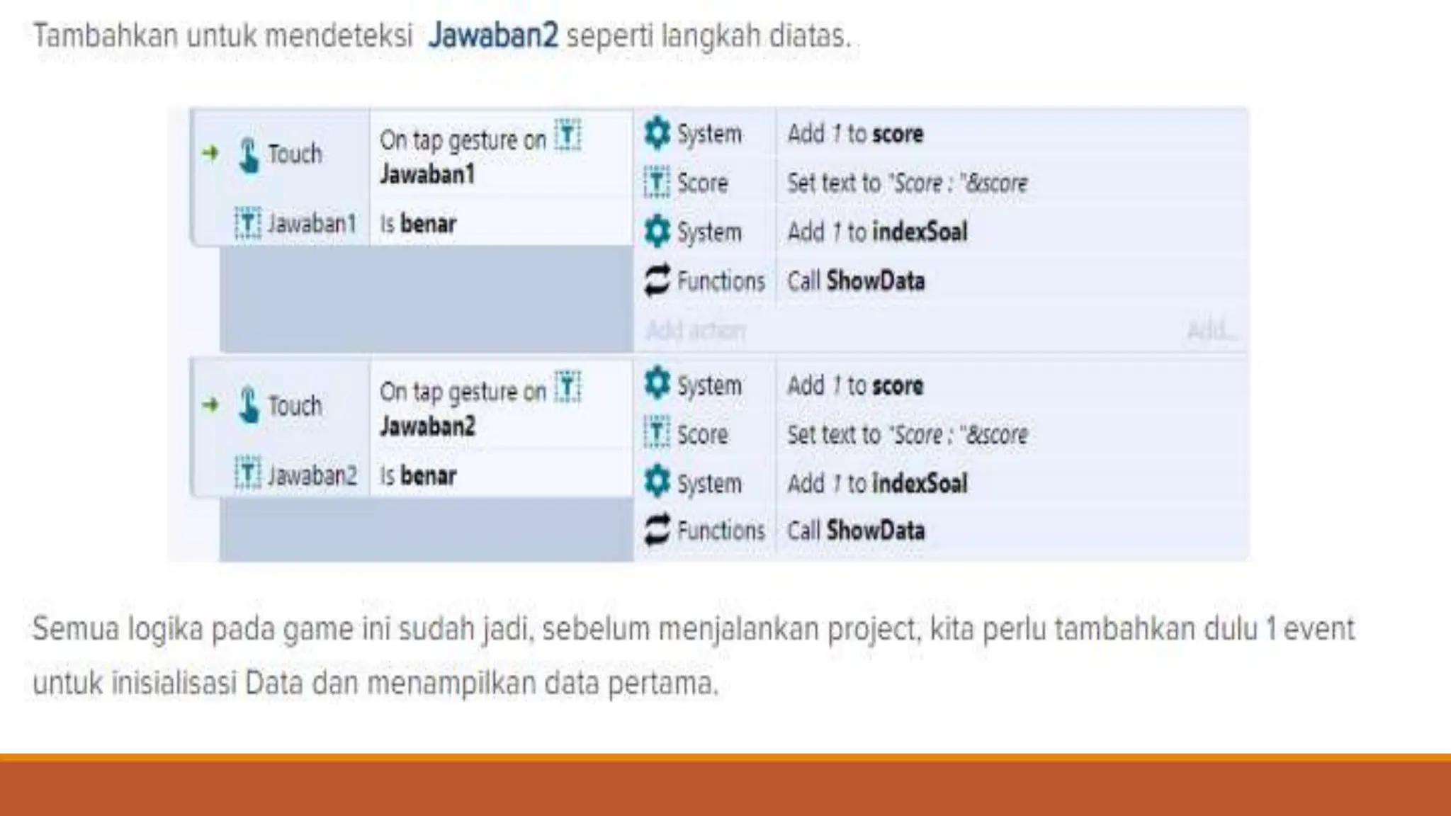 Membuat Game Tebak Angka menggunakan Construct 2 | PPTX