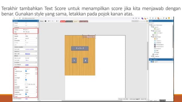 Membuat Game Tebak Angka menggunakan Construct 2 | PPTX