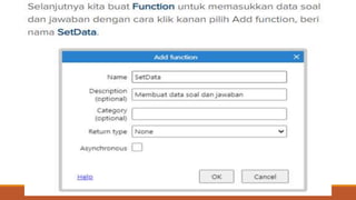 Membuat Game Tebak Angka menggunakan Construct 2 | PPTX