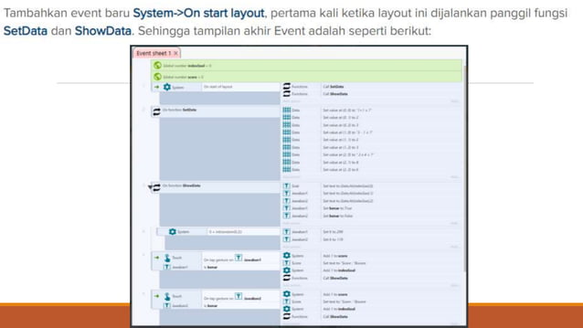 Membuat Game Tebak Angka menggunakan Construct 2 | PPTX