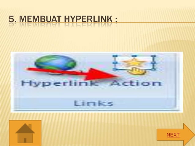 Membuat hyperlink pada powerpoint | PPTX