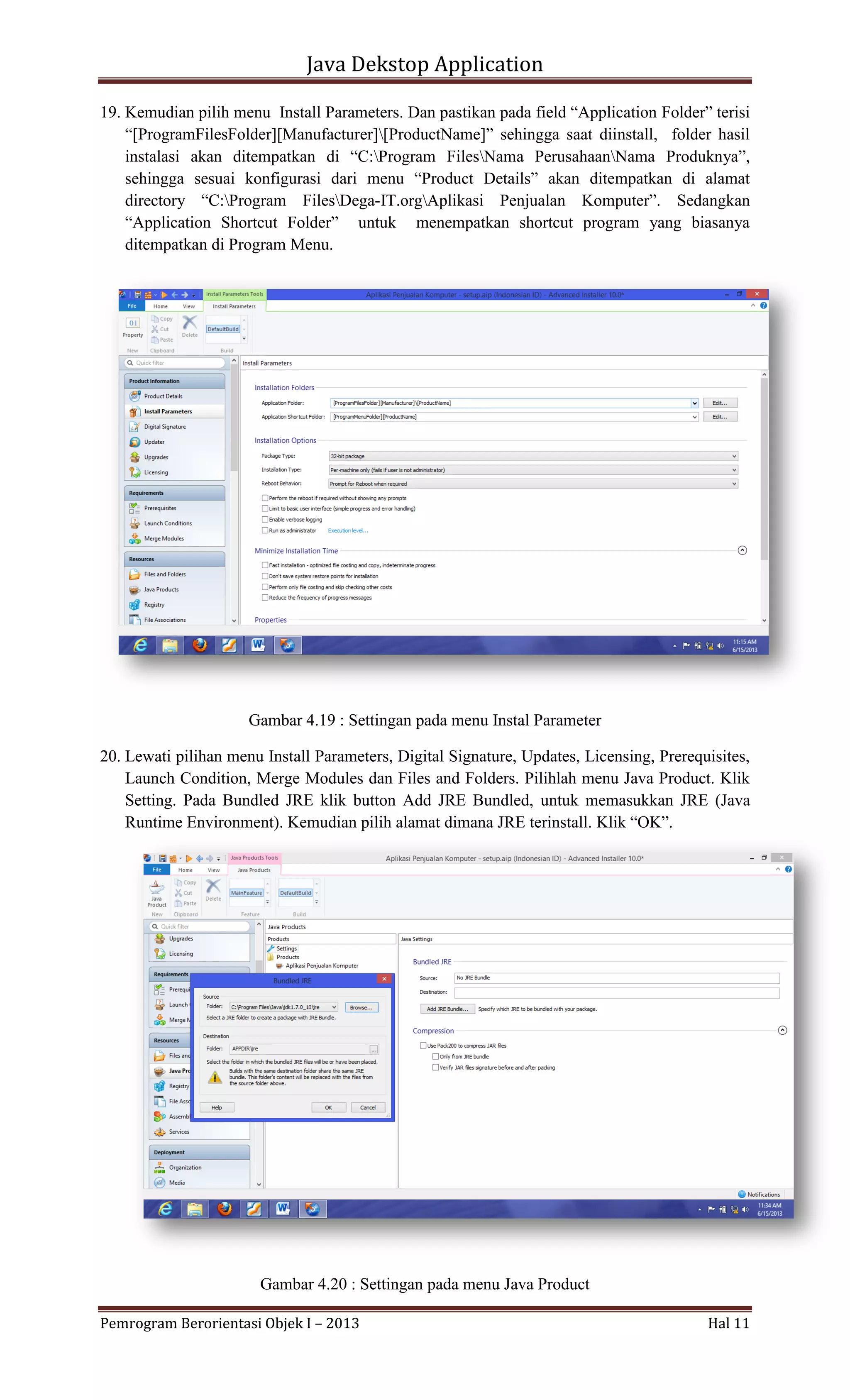 Membuat installer by depandi enda | PDF