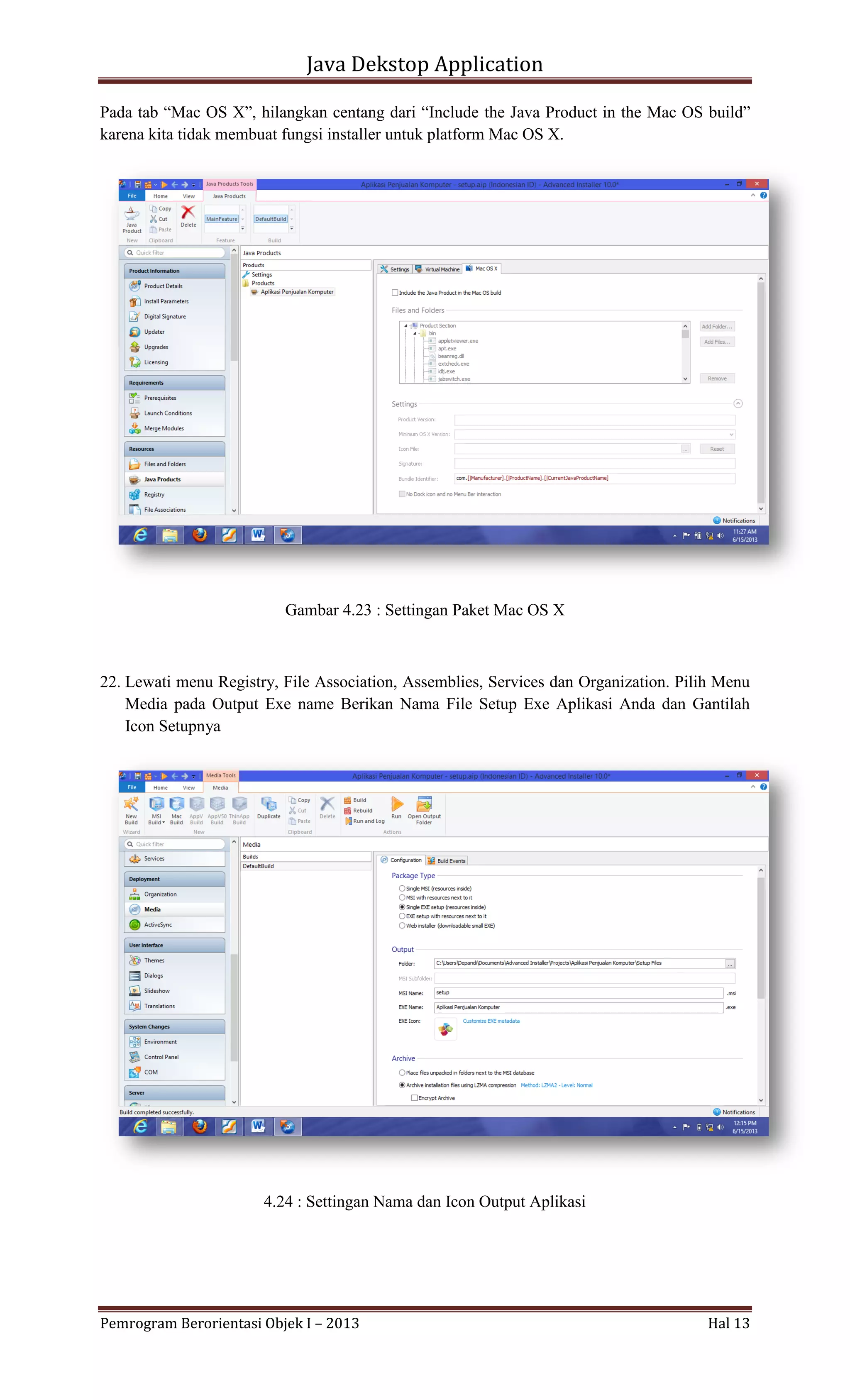Membuat installer by depandi enda | PDF