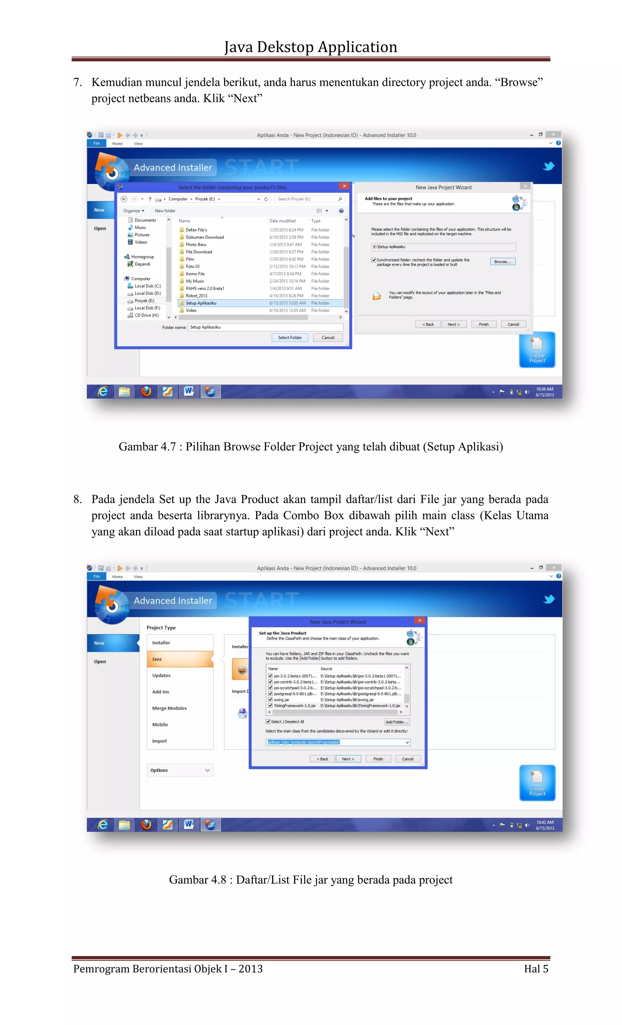 Membuat installer by depandi enda | PDF