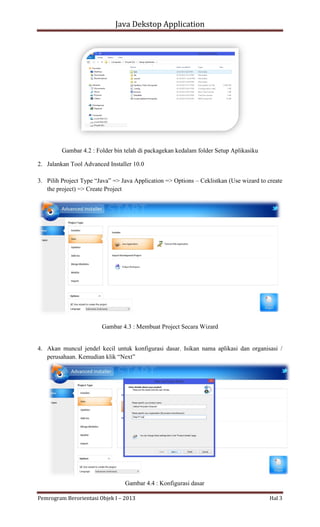 Membuat installer by depandi enda | PDF