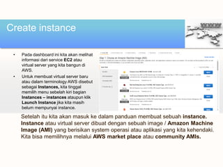 Membuat instance di aws | PPT