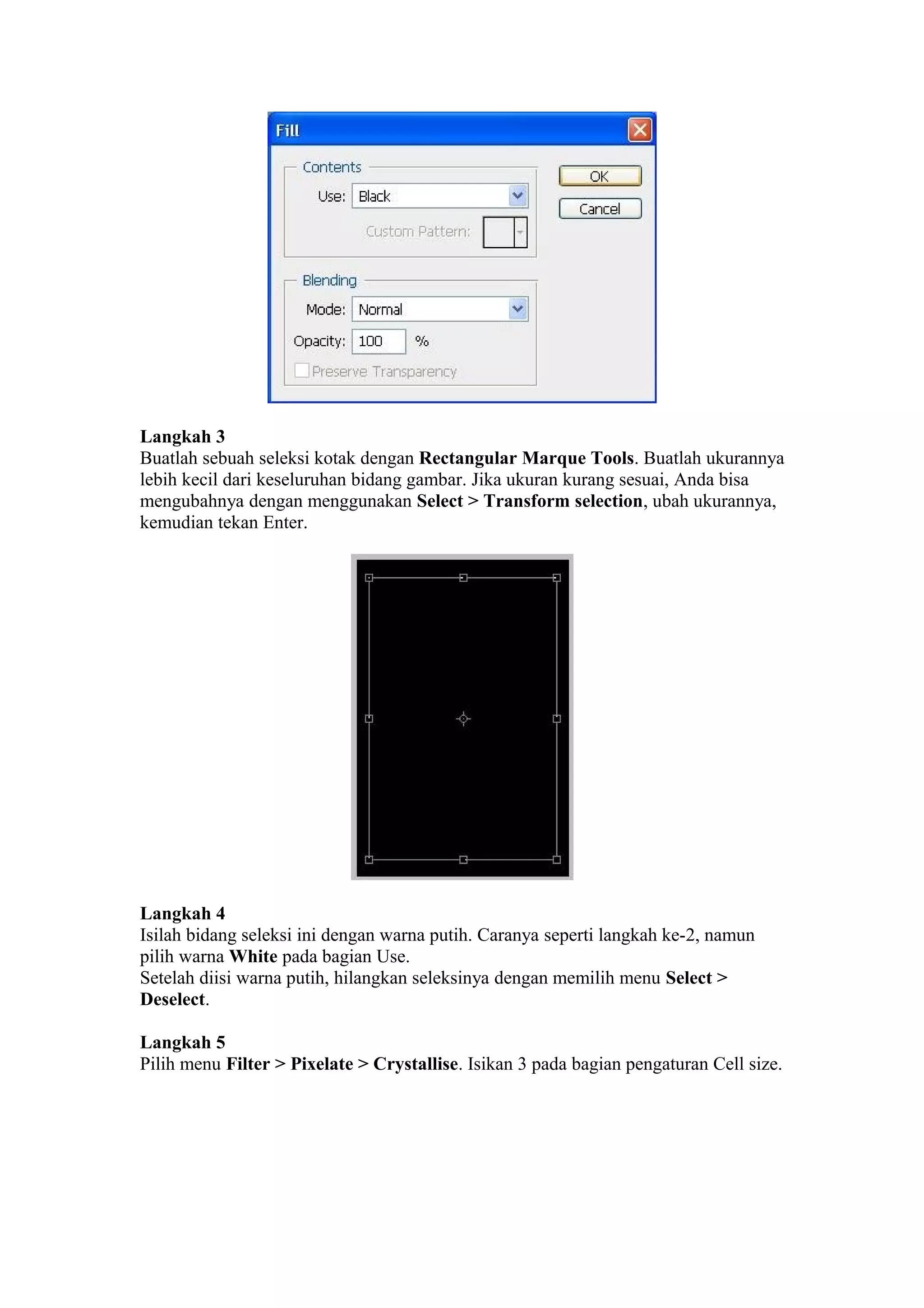 Membuat kartu ucapan | DOC