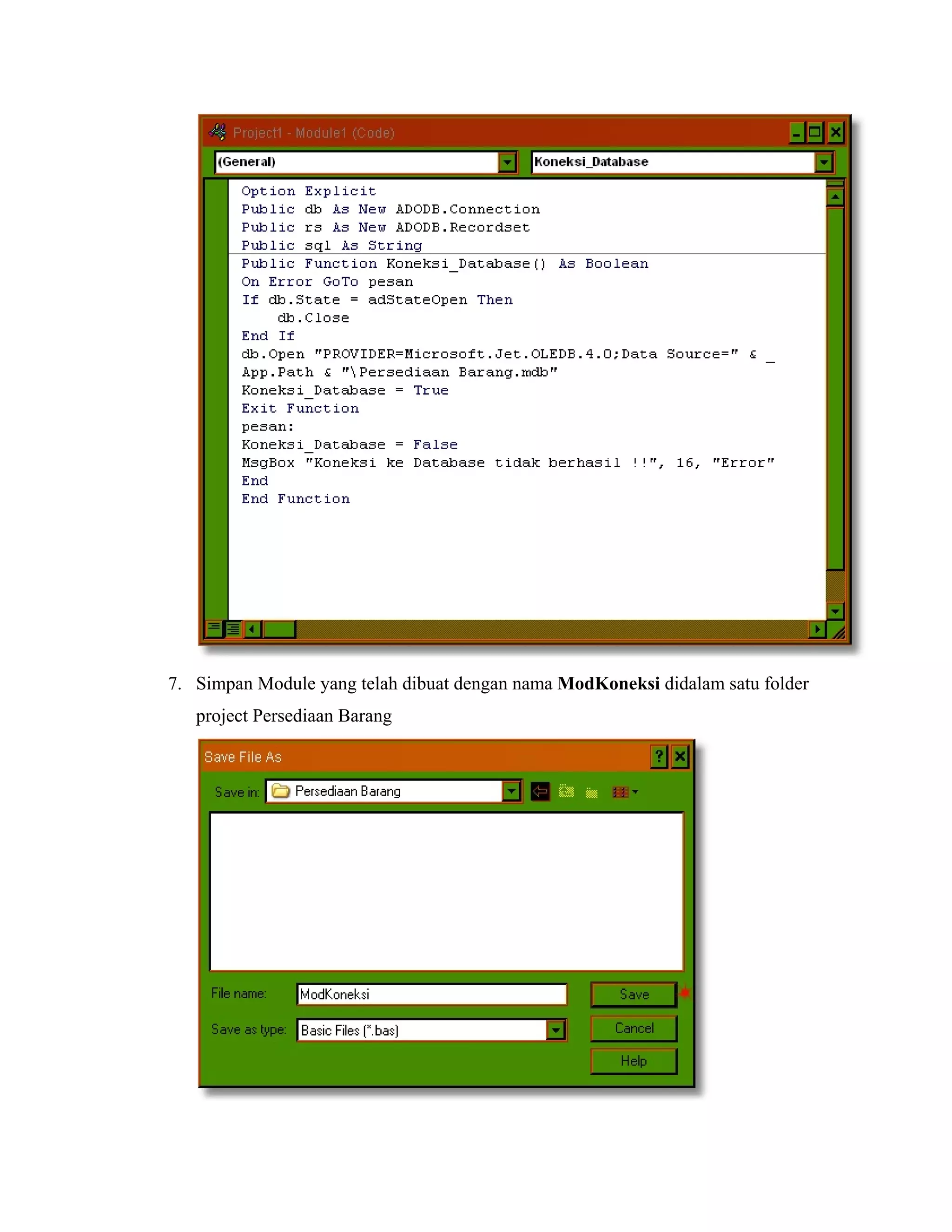 Membuat koneksiv bdenganaccess2003 | PDF
