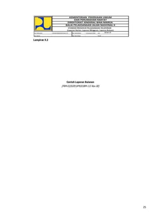 Membuat laporan harian | DOCX