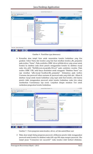 Membuat laporan menggunakan i report 5 by depandi enda | PDF