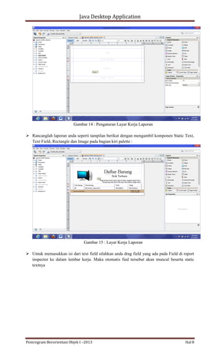 Membuat laporan menggunakan i report 5 by depandi enda | PDF
