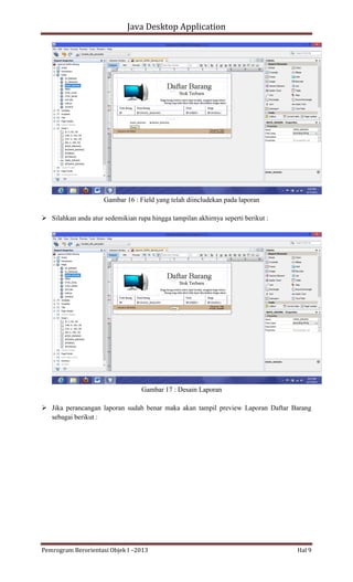 Membuat laporan menggunakan i report 5 by depandi enda | PDF