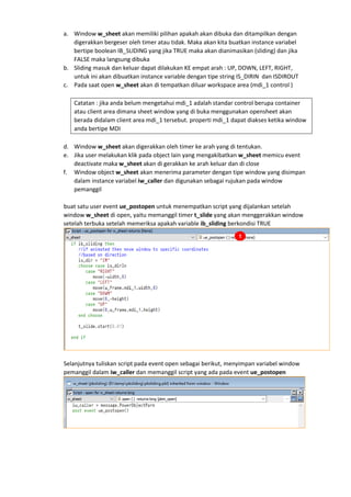 Membuat left side menu hamburger style | PDF