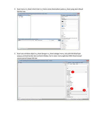 Membuat left side menu hamburger style | PDF